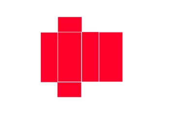 Desarrollo de un prisma recto de base rectangular | Mediateca de ...